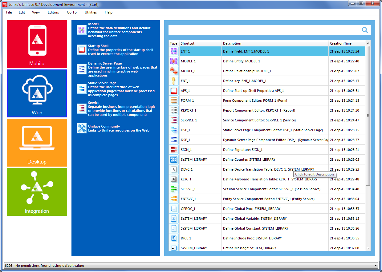Uniface: Modernising Uniface