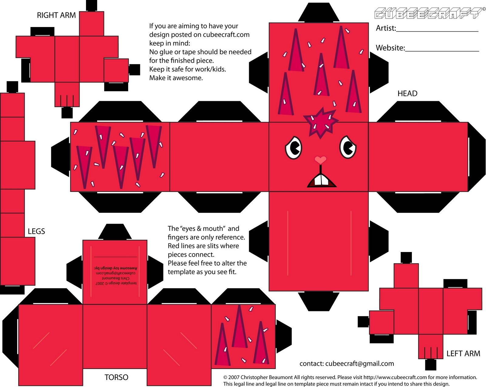 De cubeecraft y algo más: Cubeecraft Happy Tree Friends