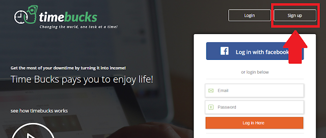 หาเงินออนไลน์กับเว็ป Timebucks