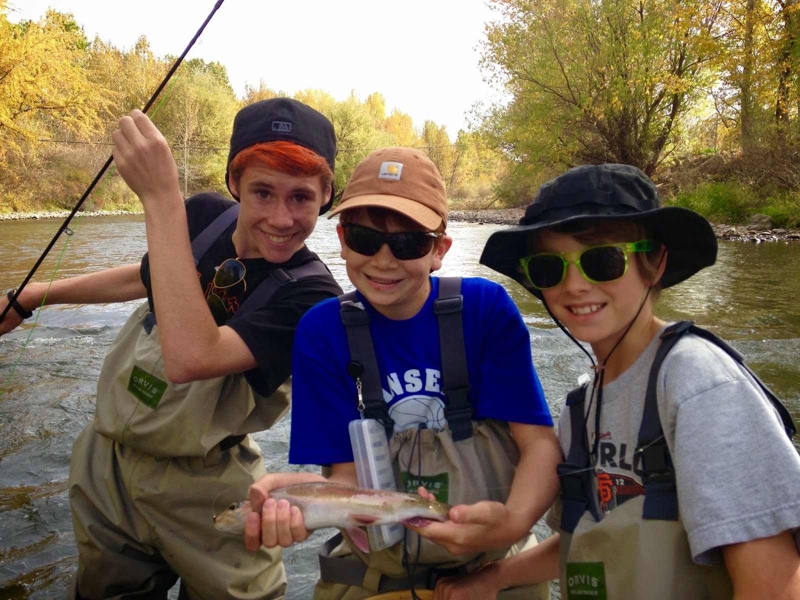 Erik’s Fly Fishing Blog: 7th Grade Fly Fishing Class