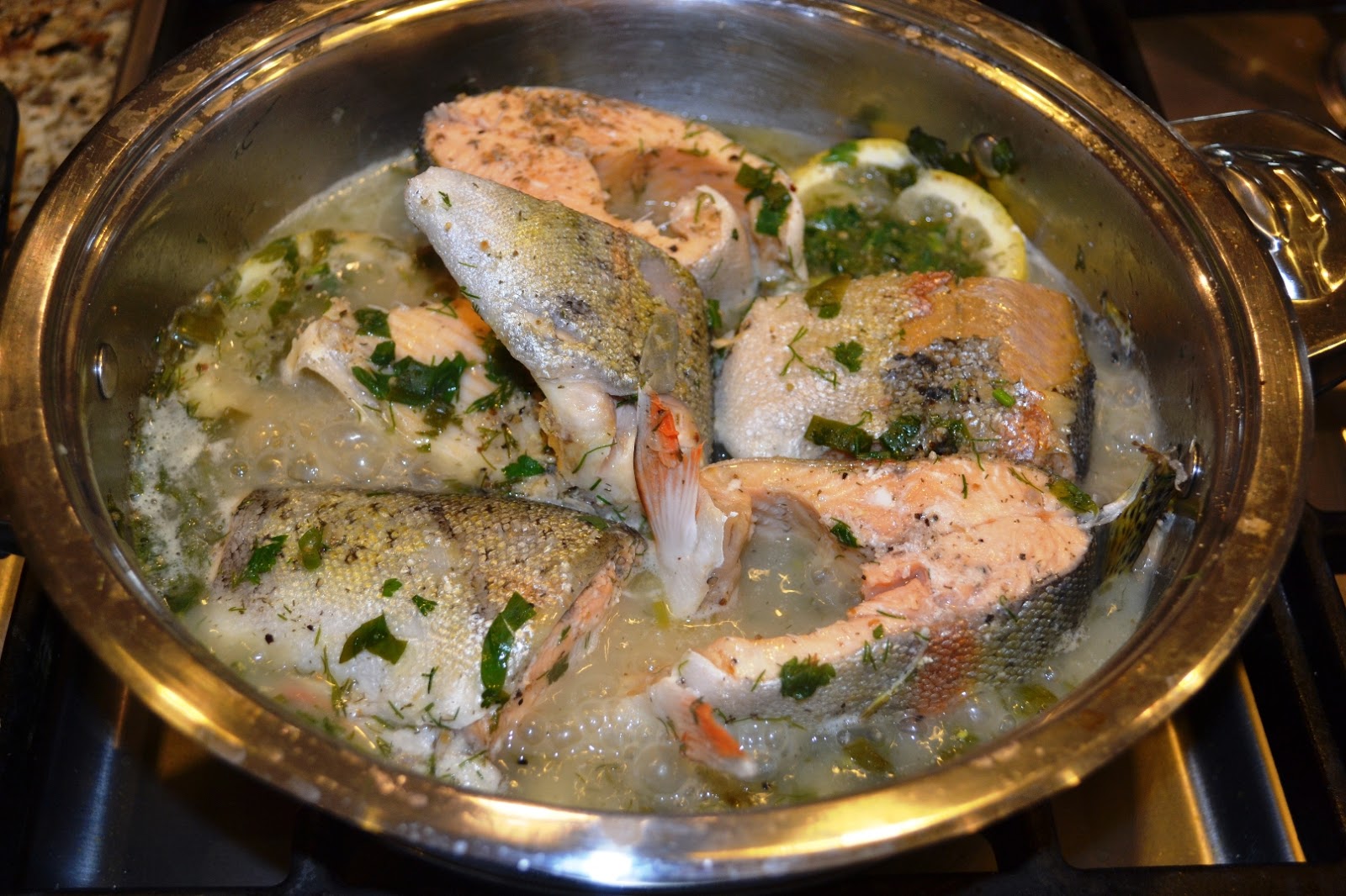 Recipes For Everyone: Easter Trout in water