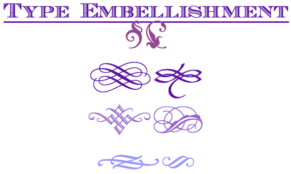 BLISSFUL ROOTS: Typed Embellishments (Inserting Special Characters)