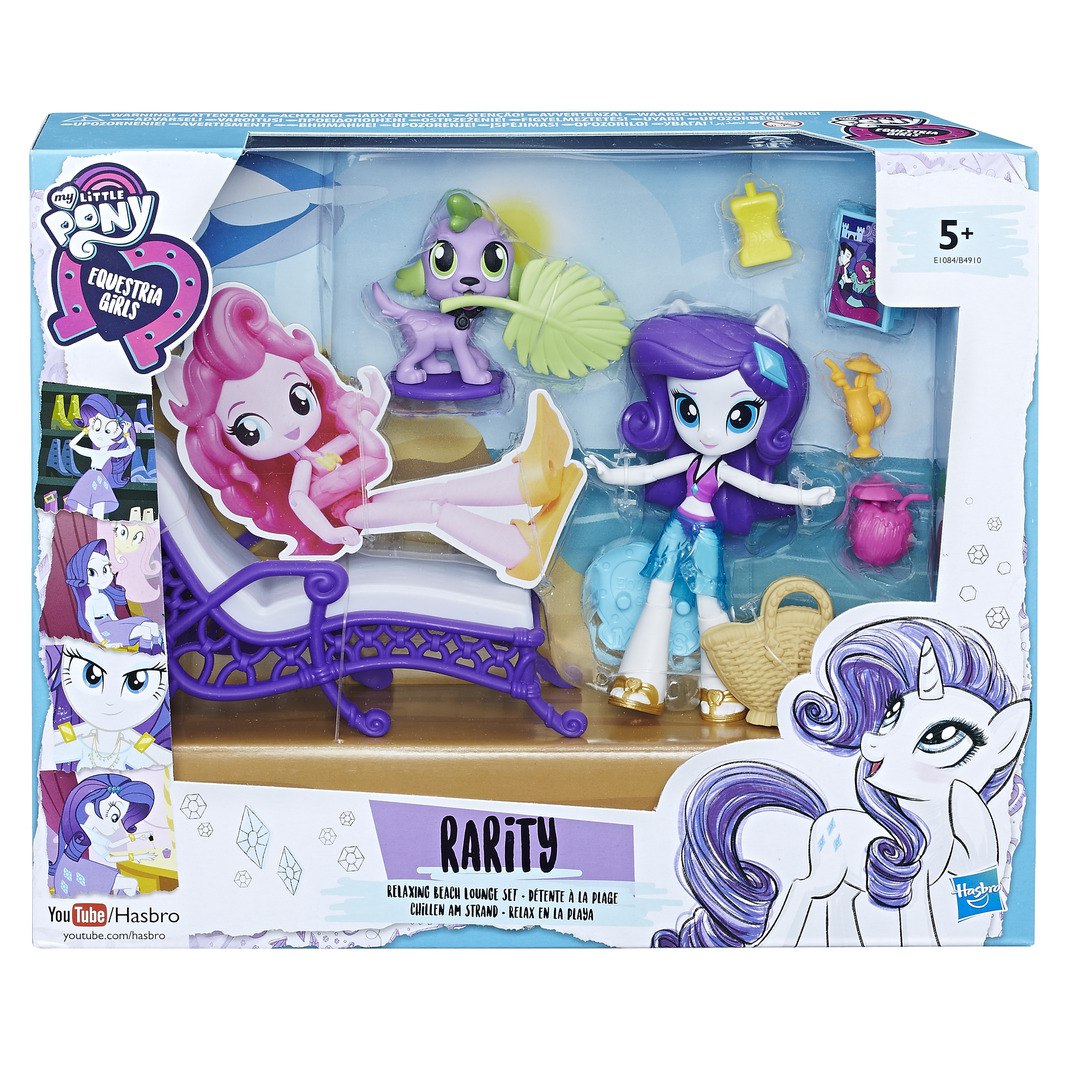 Rarity Relaxing Beach Lounge Set Revealed | MLP Merch