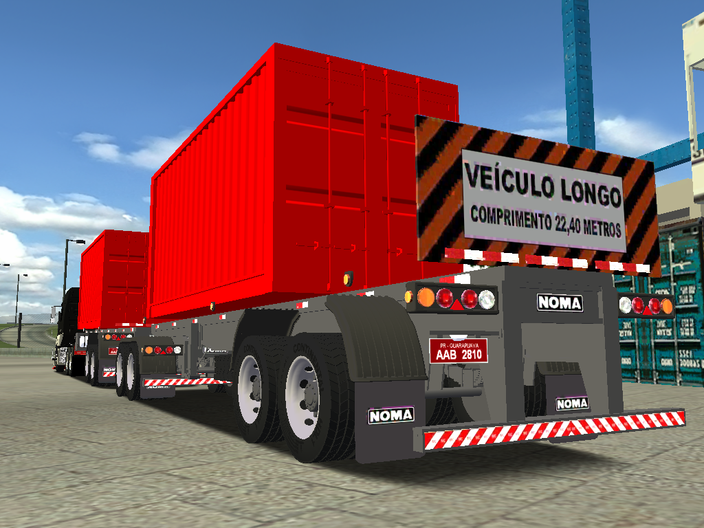 Galera Do Ms ® Mods Exclusivos!.: Rodotrem Com Containers