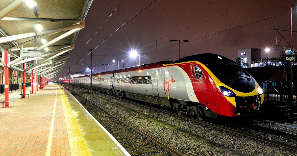 'Along These Tracks' Train Photos Site : Night Photo Class 390122 ...
