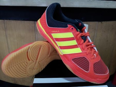welcome to pro futsal: Sepatu Futsal Adidas Top Sala X Merah Volt Hitam