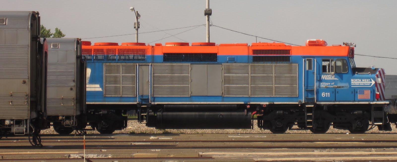 Chicago Trainspotting METRA: The Last F40C Locomotives.