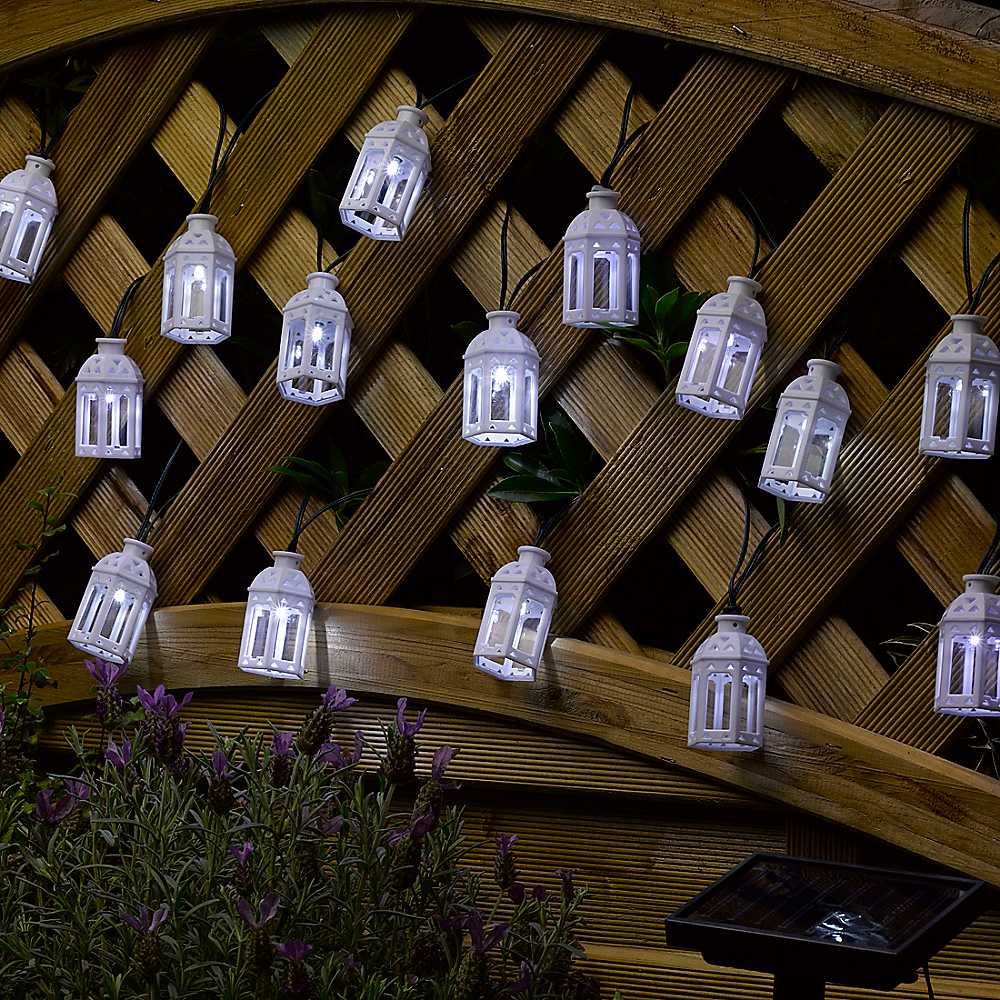 Splendid Outdoor Decor With Breathtaking Decorative Solar Light Strings ...