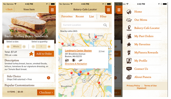Top iPhone Apps: Panera Bread