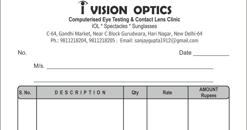 AA Design & Print: I Vision Optics