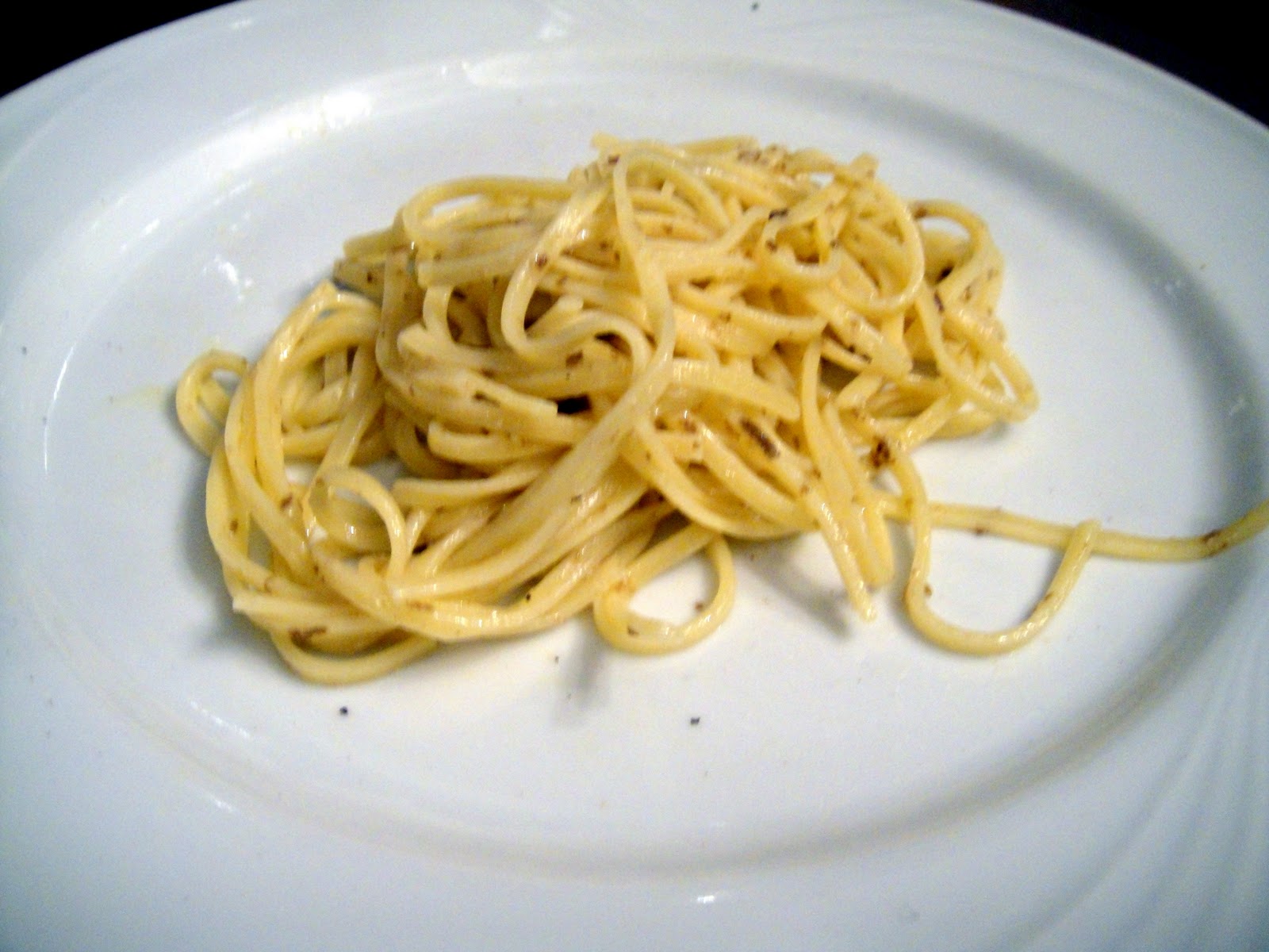 Aglio, Olio e Peperoncino: Tasting Tajarin