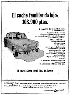 UN POCO DE AQUI,UN POCO DE ALLI: SIMCA MIL,LEGENDARIO.