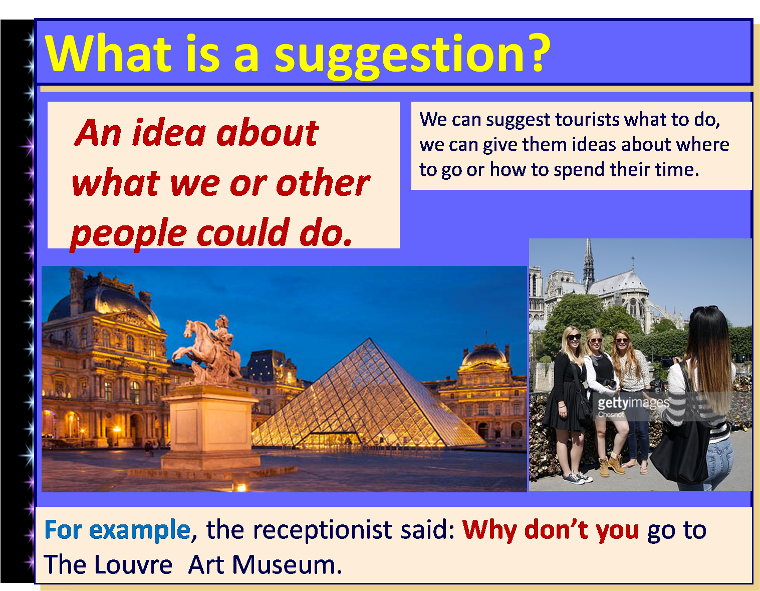 BASIC ENGLISH II: U7:Giving advice and suggestions