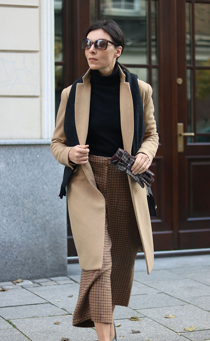 Kuloty w kratę - Minimalissmo. Blog modowy