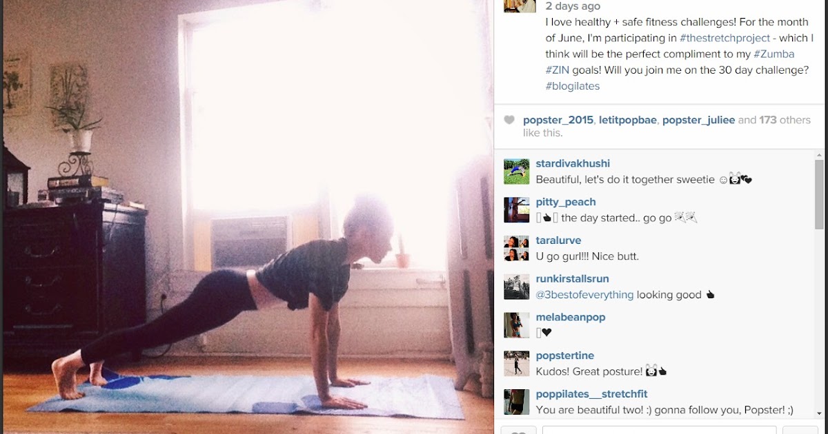 3 Best of Everything: Blogilates Stretch Challenge: Join Me!