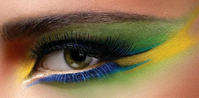 The Tribal Way: Rainbow Eye Make-Up