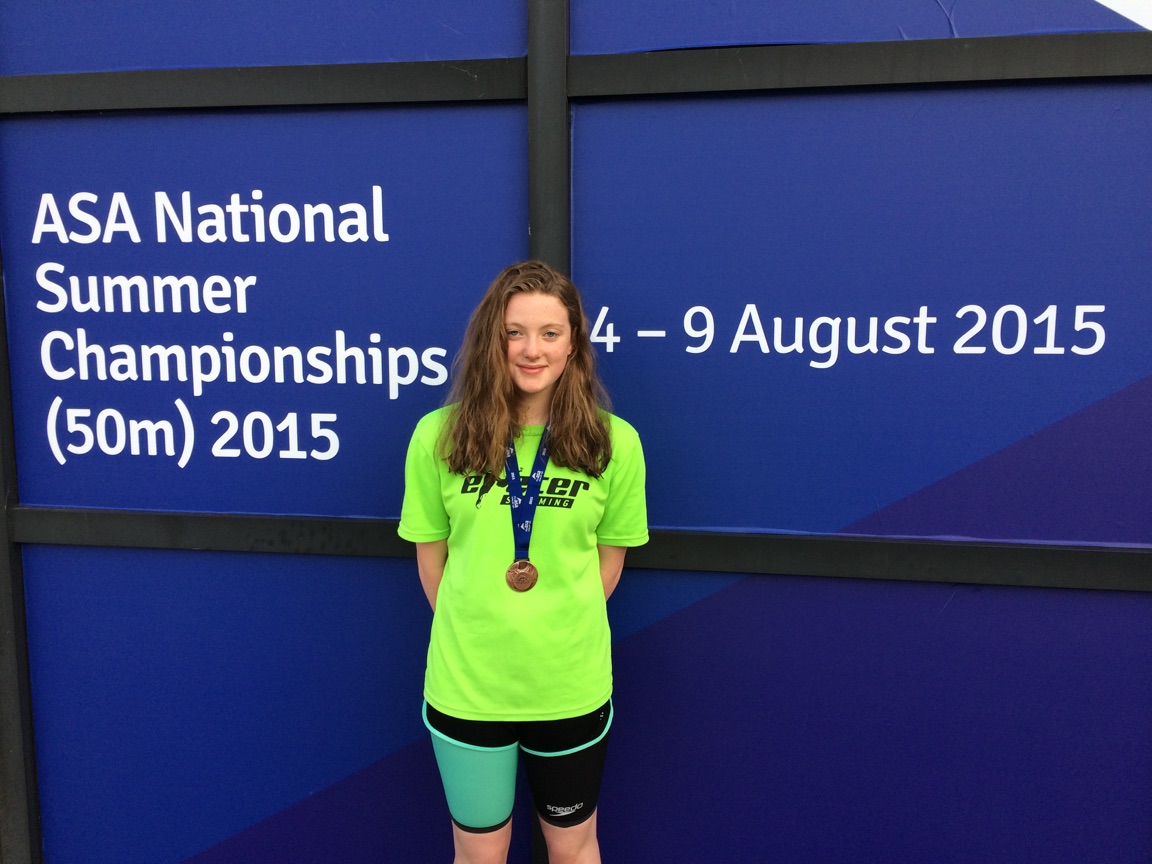 Exeter Swimming: Exeter Success at the Nationals, 2015