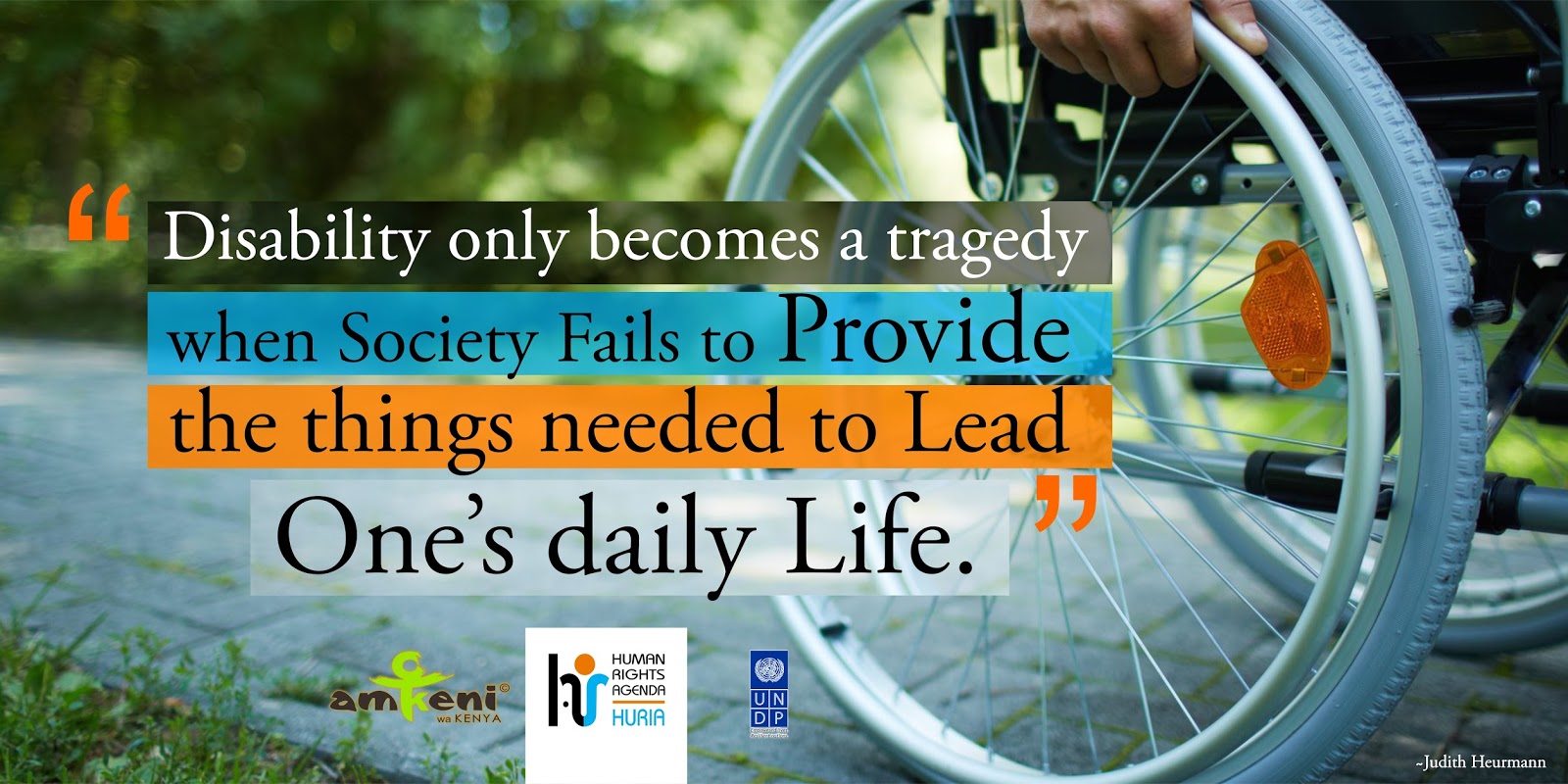 Disability is NOT inability