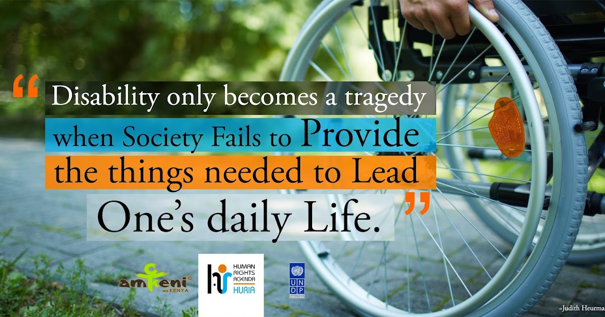 Disability is NOT inability