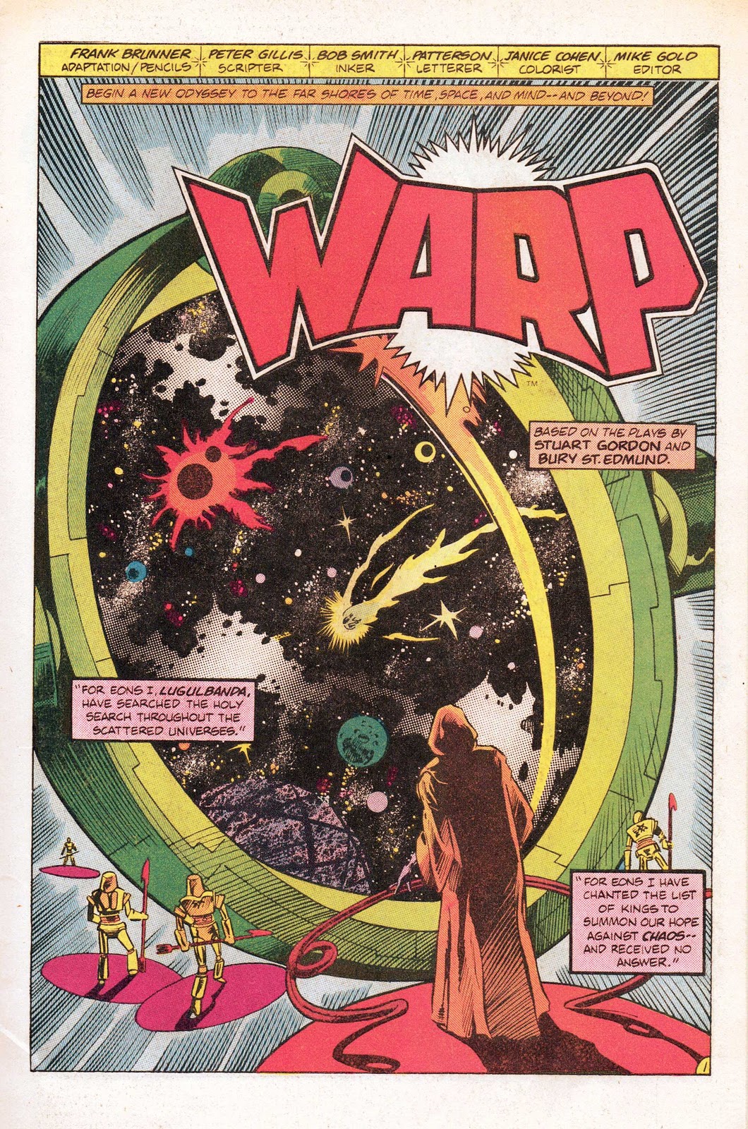 YOUR CHICKEN ENEMY: Two-Bit Comics -- Warp #1