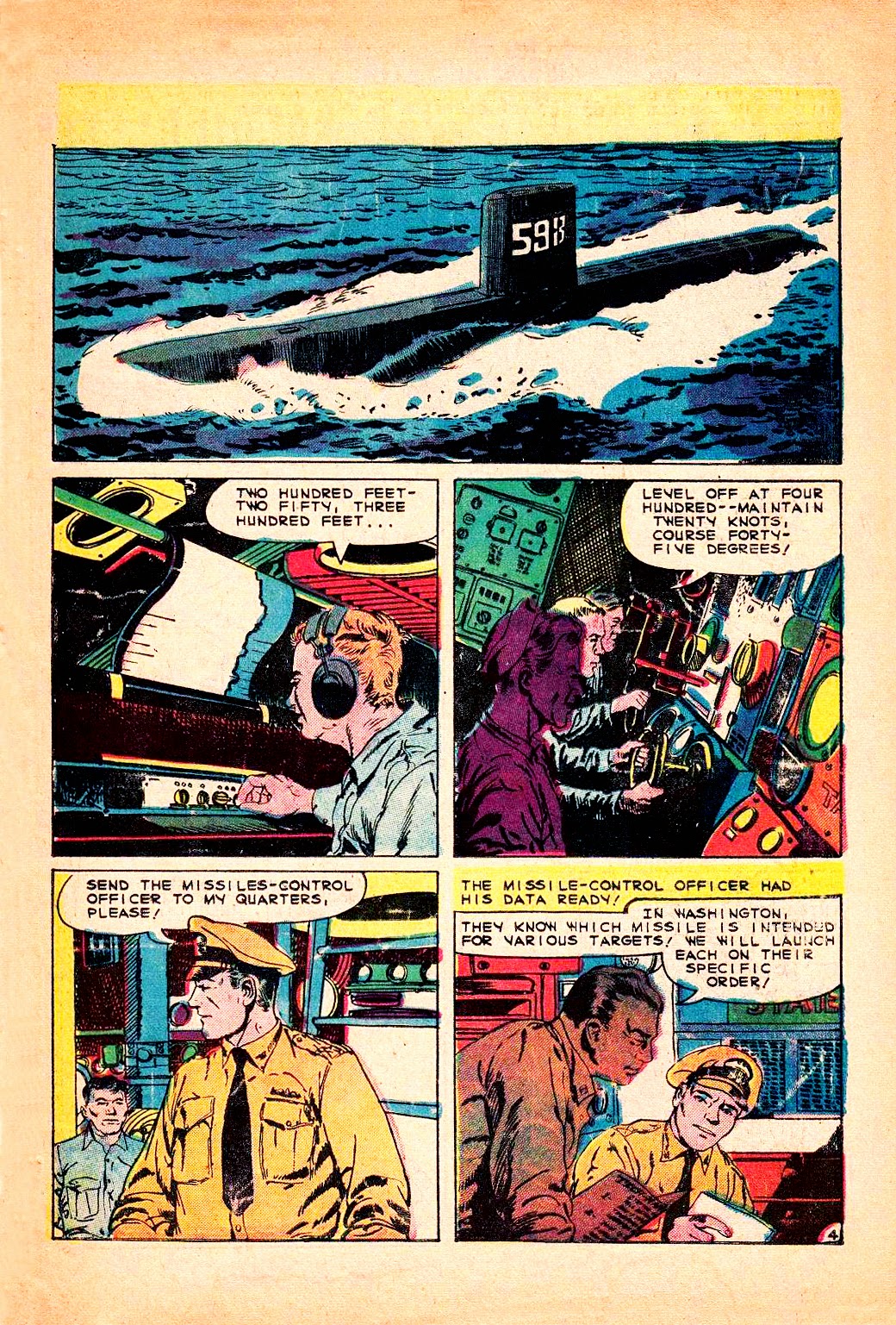 Submarine Comics and Novels: Submarine Attack #19