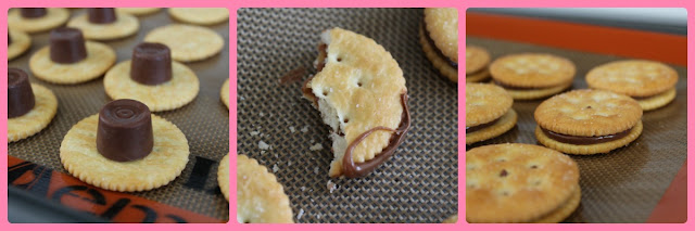 Tobins' Tastes: Chocolate Covered Rolo & Ritz Cracker Sandwiches