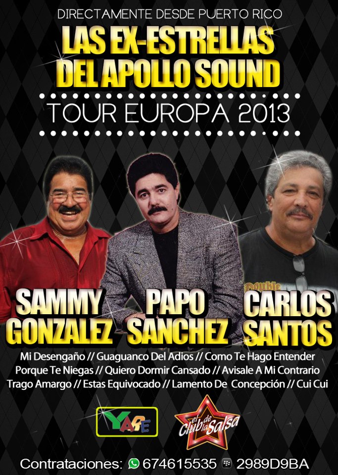 Sones y Soneros: Las Ex-Estrellas del Apollo Sound