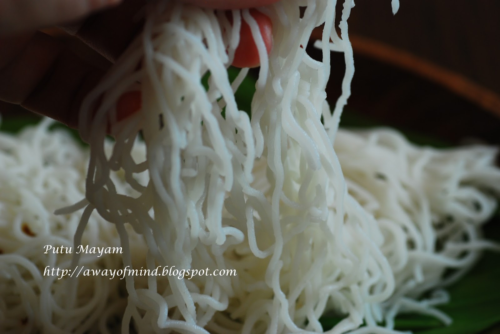 Awayofmind Bakery House: Putu Mayam (aka Idiyappam)