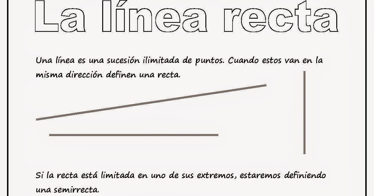 VALDEPLÁSTICA: UNIDAD 1: LA LINEA RECTA