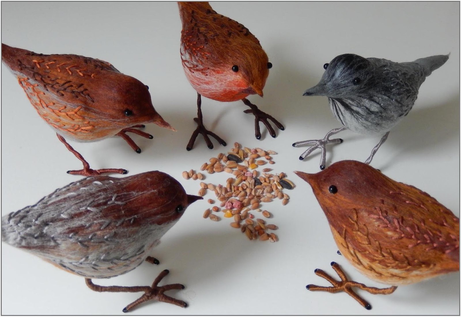 FELTING matters... : FELT BIRDS... and more workshops