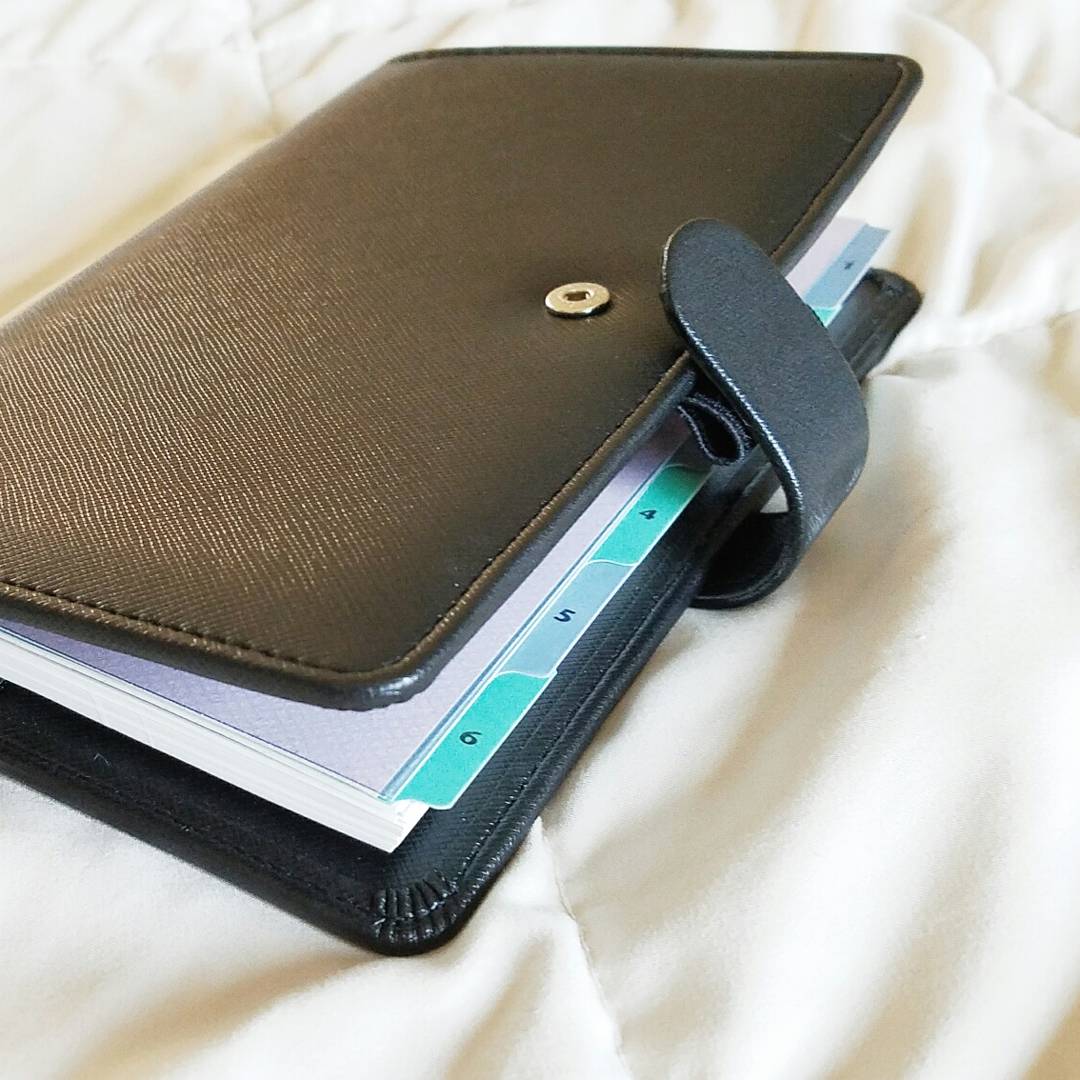 My New Filofax Compact Saffiano Planner / Seaweed Kisses