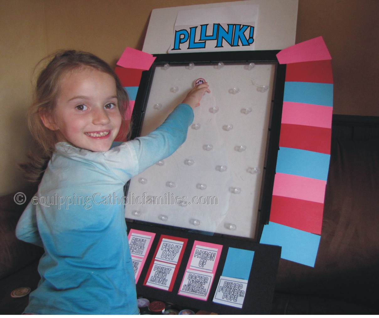 Plunk! with the Saints! - Equipping Catholic Families