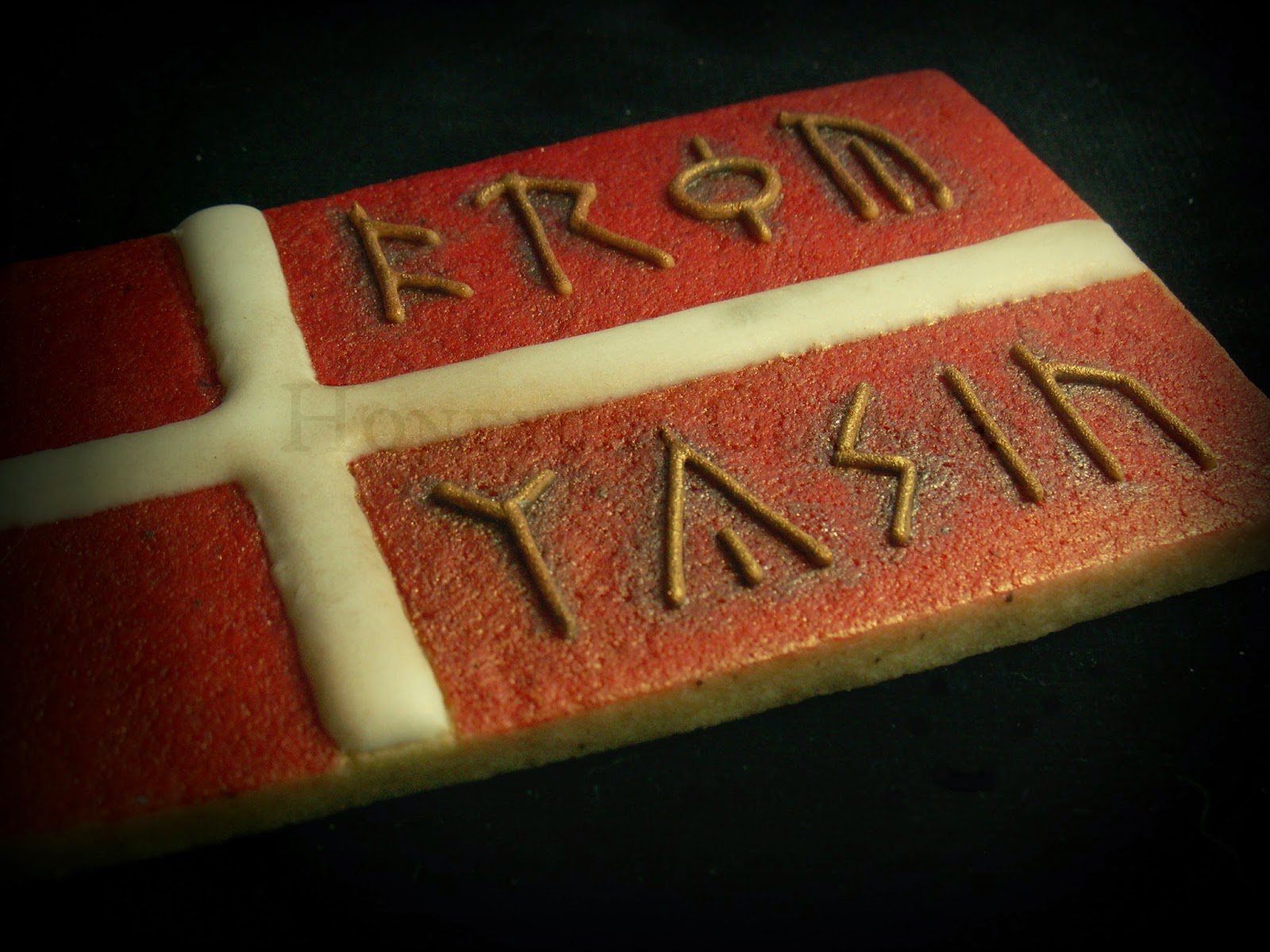 Honeycat Cookies: Viking Metalwork Cookies