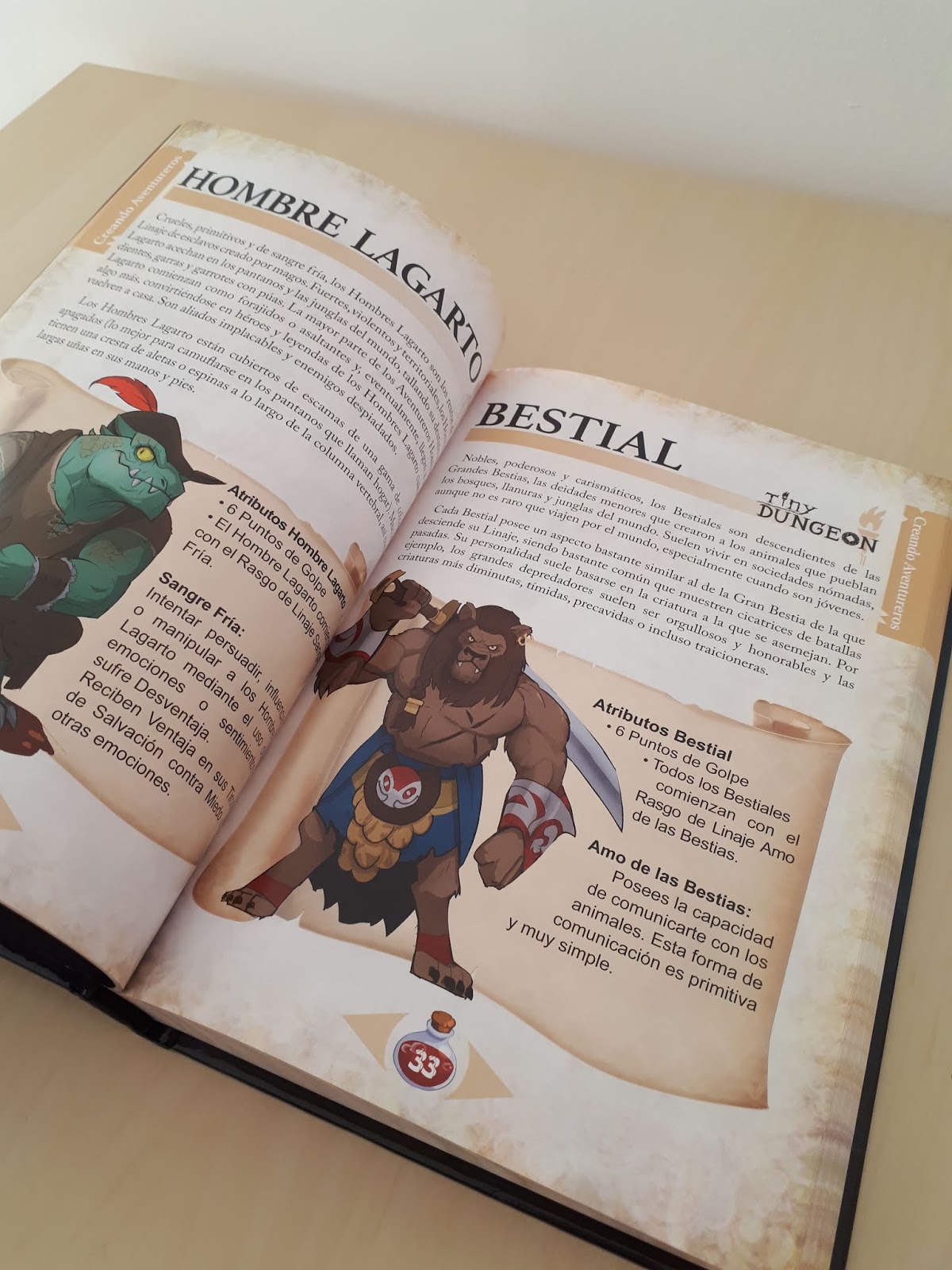 Rol de los 90: Tiny Dungeon: primera impresión