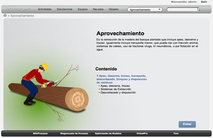 INGENIERIA FORESTAL: Software Estudio de contenidos y prácticas simuladas en el Complejo Forestal