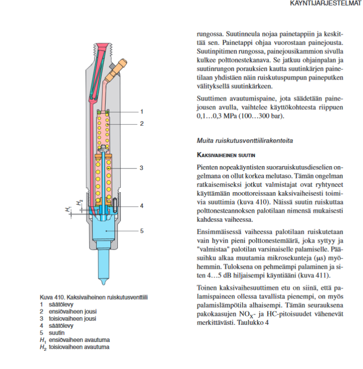 Lehtimäenpaja: Moottorin ohjaus