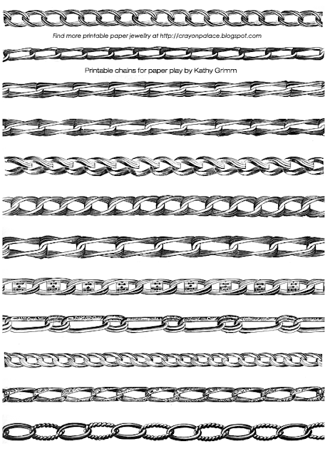 Crayon Palace: Printable Paper Chains