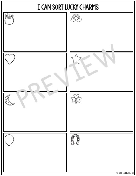Emily Jane Creates: ST. PATRICK'S DAY LUCKY CHARMS GRAPHING