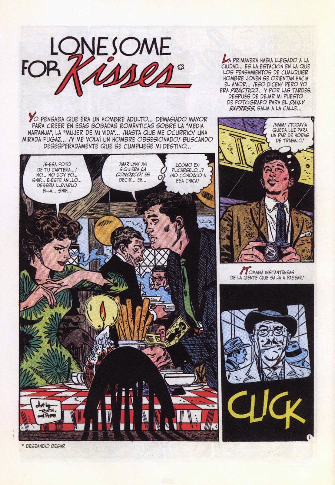 The ALEX TOTH archives: TOTH - INTIMATE LOVE 26, Lonesome for Kisses ...