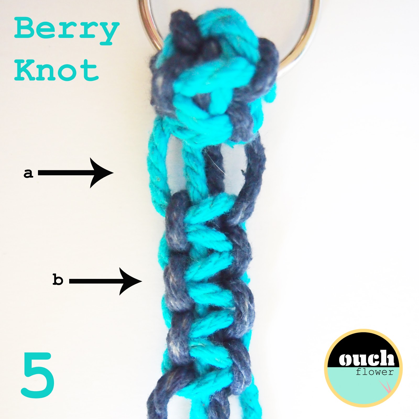 ouch flower: KNOT SCHOOL....Knot #4