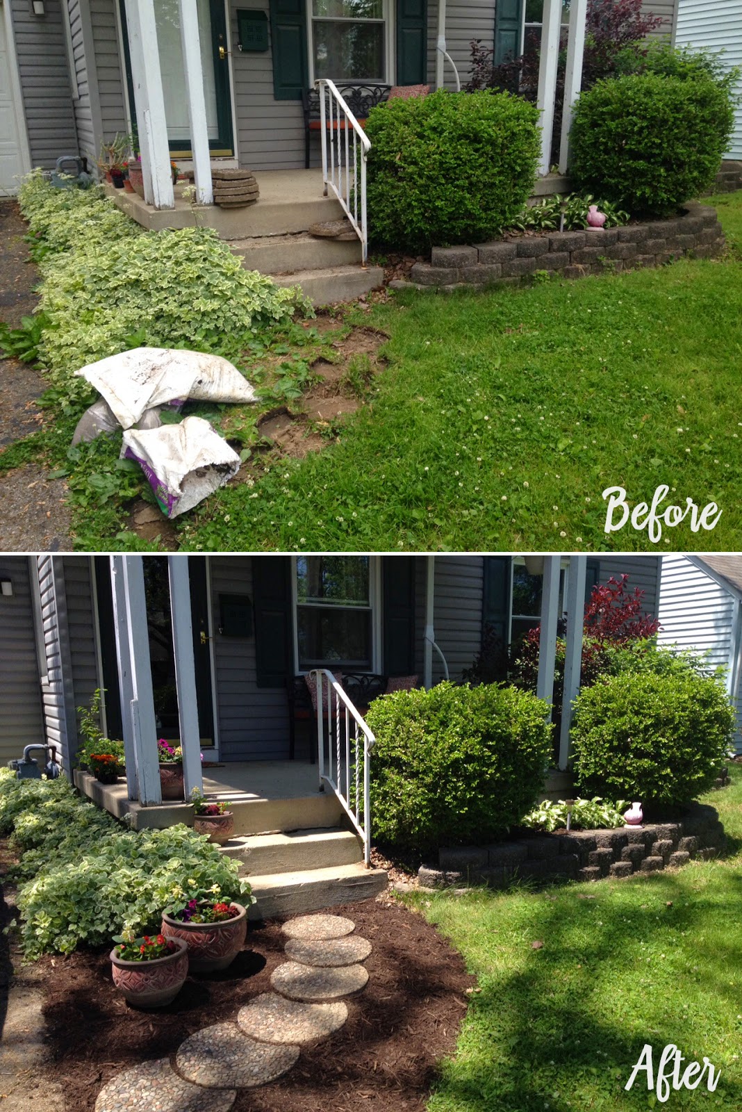 les plus beauxx: DIY: Paver Stone Path