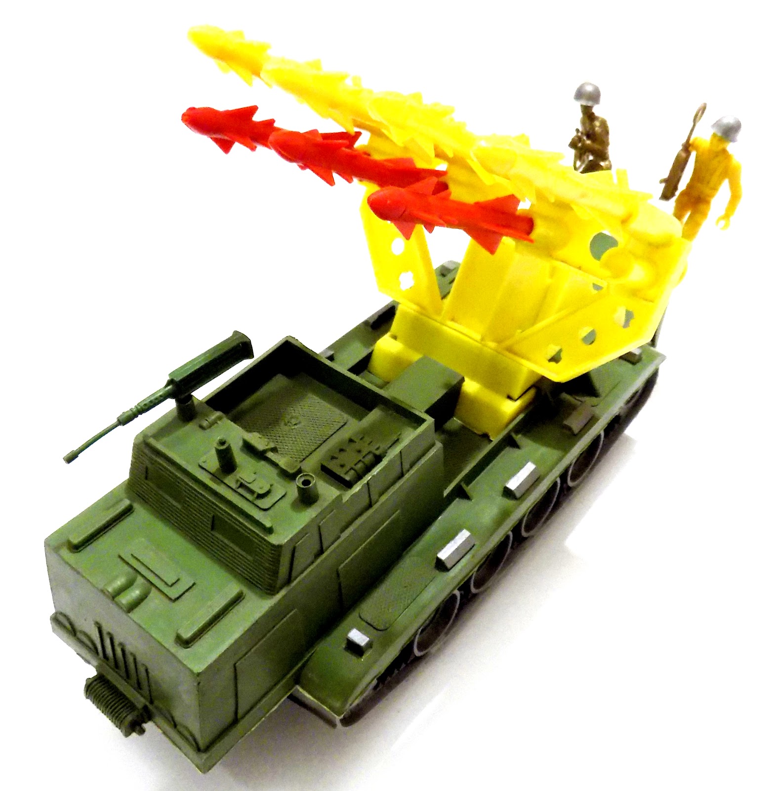 Toys and Stuff: MPC Mobile Missile Vehicle with Multi-Rocket Launcher ...