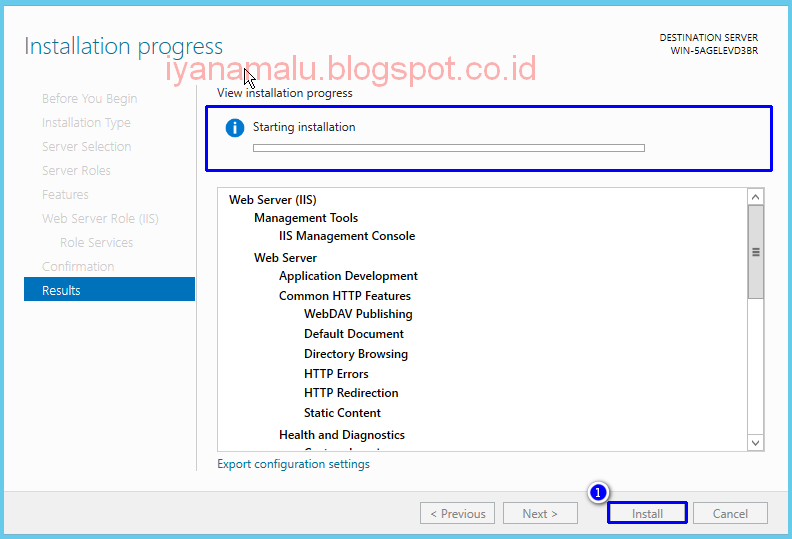 Cara Instalasi Web Server (IIS) ~ Bacalah Semaunya!!!