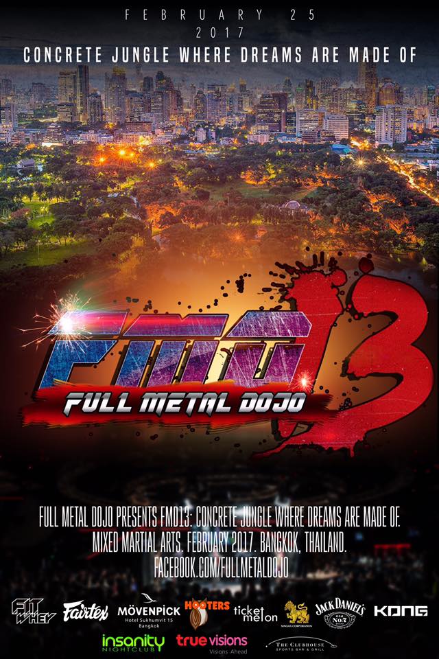 mundo marcial: Full Metal Dojo : maior show de MMA da Tailândia chega à ...