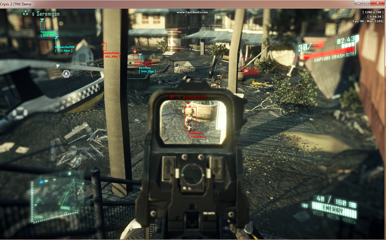 Crysis 2 Hacks: Crysis 2 Hack - Crysis 2 Hacks Screenshots