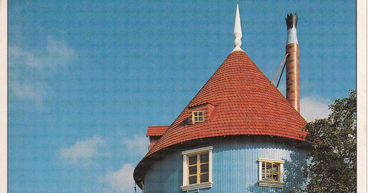 My postcard and stamp week: Finland: Moomin World