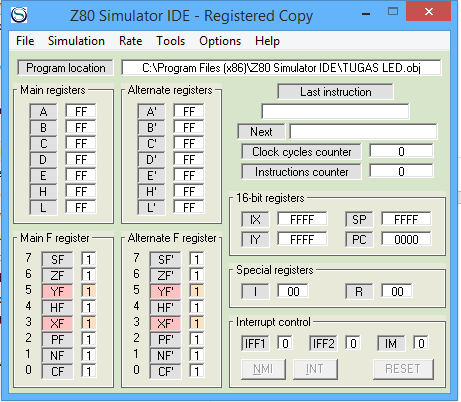 Robotic,Electronic and Program: Running LED menggunakan mikroprosessor ...