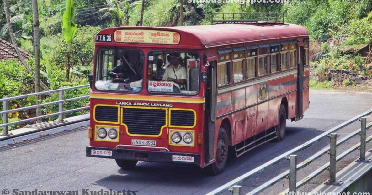 SLTB buses - ශ්‍රී ලංගම බස්: Ashok Leyland Viking Hinopower bus from ...