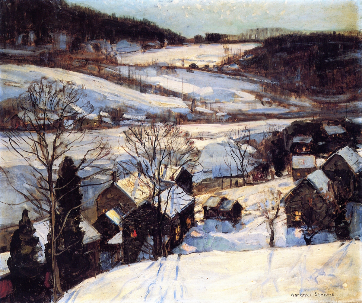 Ars longa: George Gardner Symons - Winter Twilight