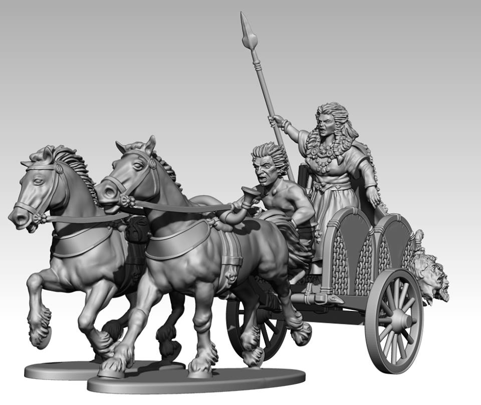 Tabletop Fix: Victrix - Ancient British War Chariot Previews